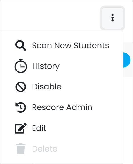 Administrations Page & Admin Card – ADAM Assessments Support