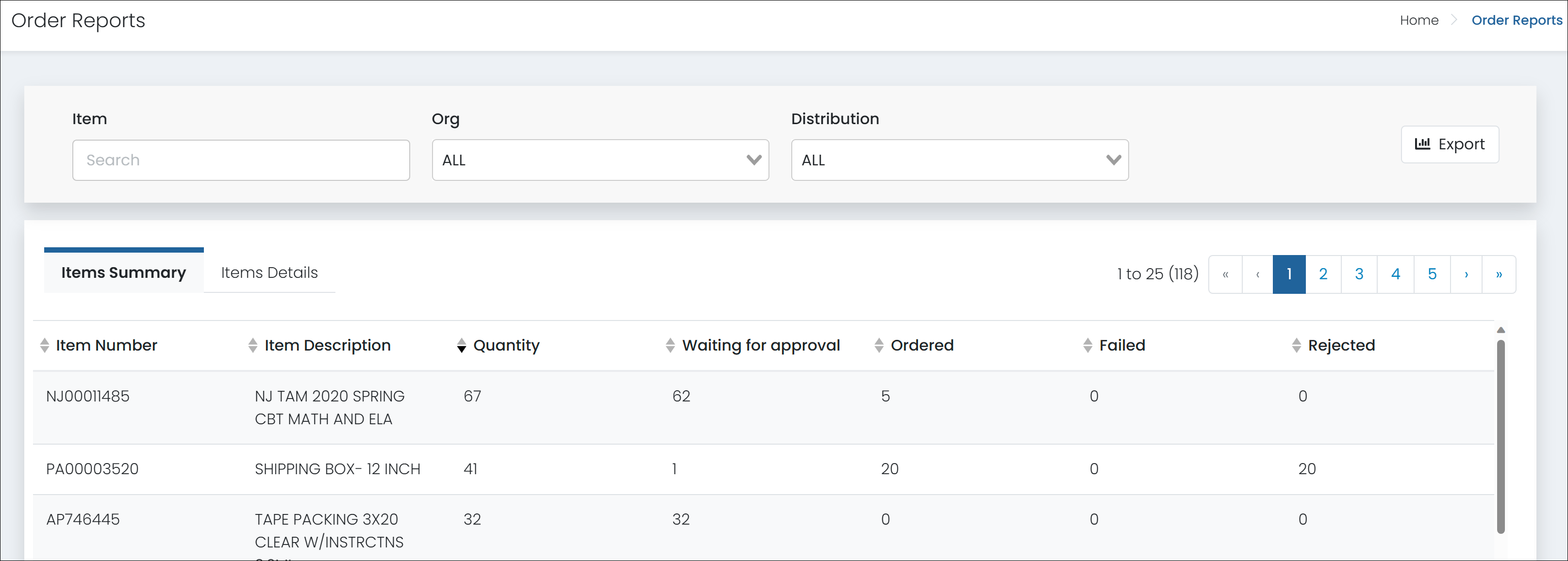 Ordering Paper Test Materials – ADAM Assessments Support