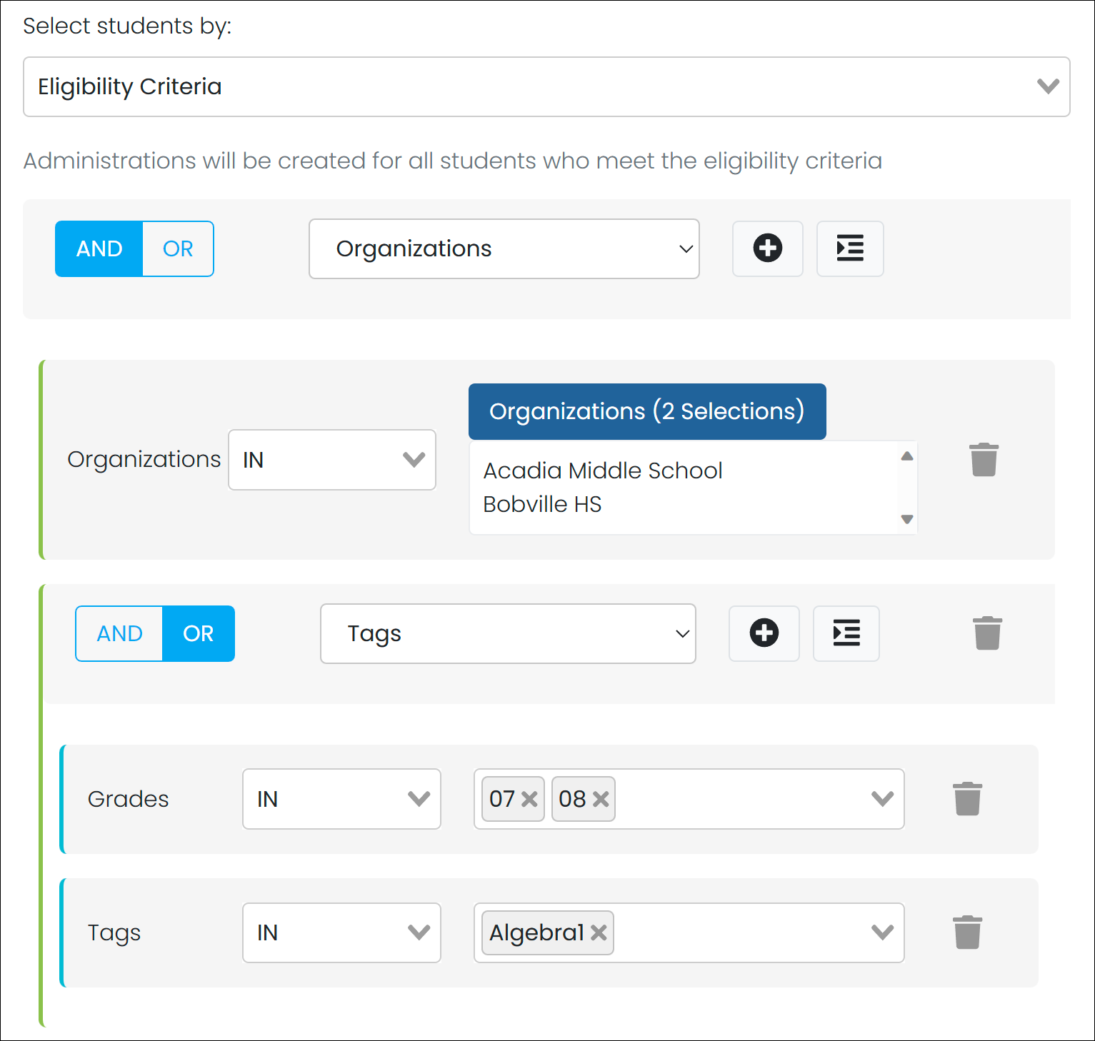 Administrations with Out-of-Level Students – ADAM Assessments Support